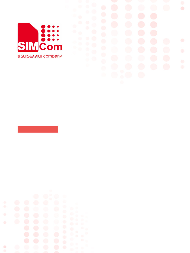 SIM7070G Hardware Design V1.03 | PDF