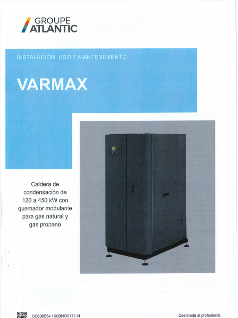 Manual Varmax 120-450 | PDF