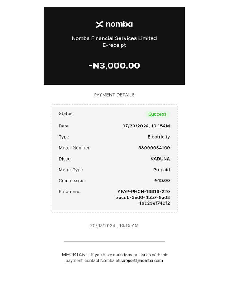 Afap PHCN 19916 | PDF