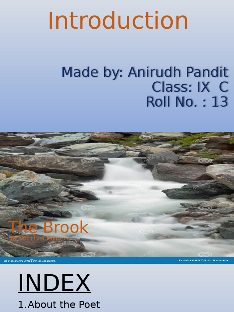 The Brook | PDF