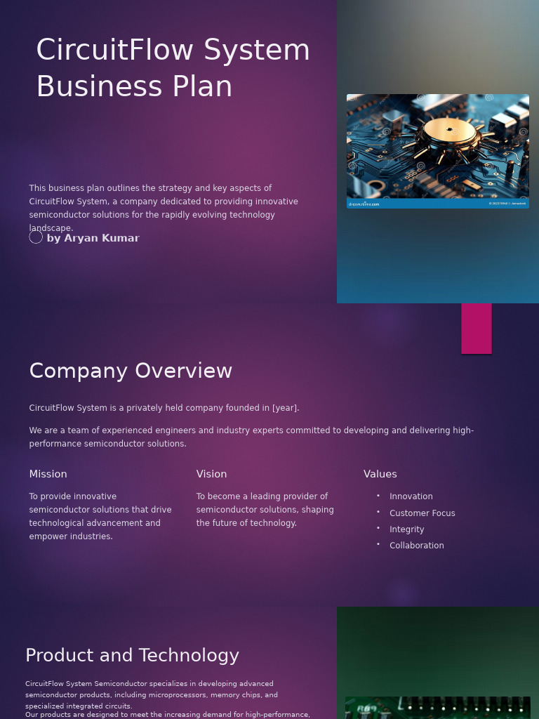CircuitFlow System Semiconductor Business Plan | PDF