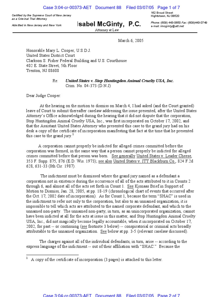 Def Response Letter To Judge | PDF | Indictment | Grand Jury