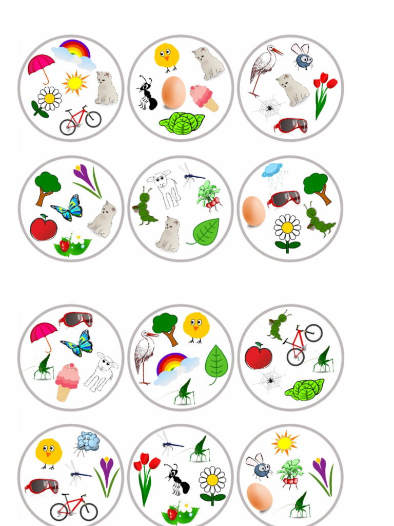 Tavasz Dobble Word | PDF