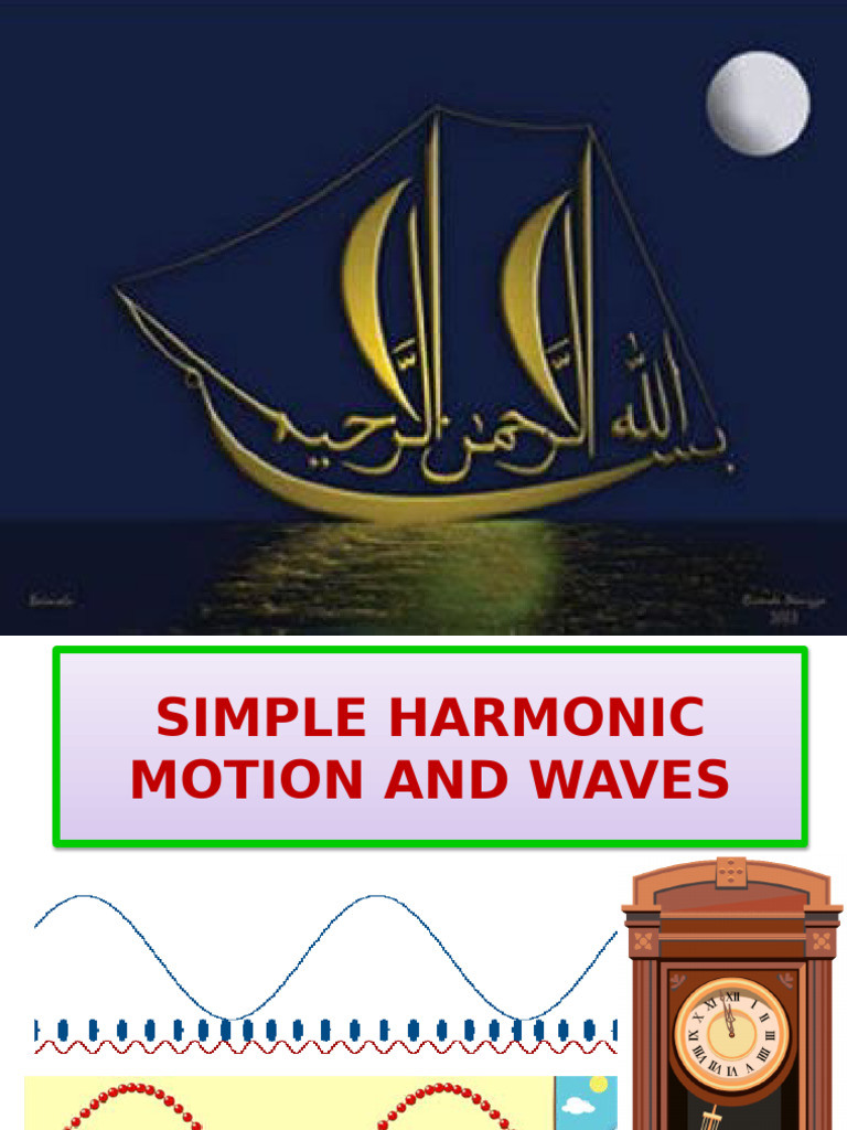 Simple Harmonic Motion | PDF | Oscillation | Force