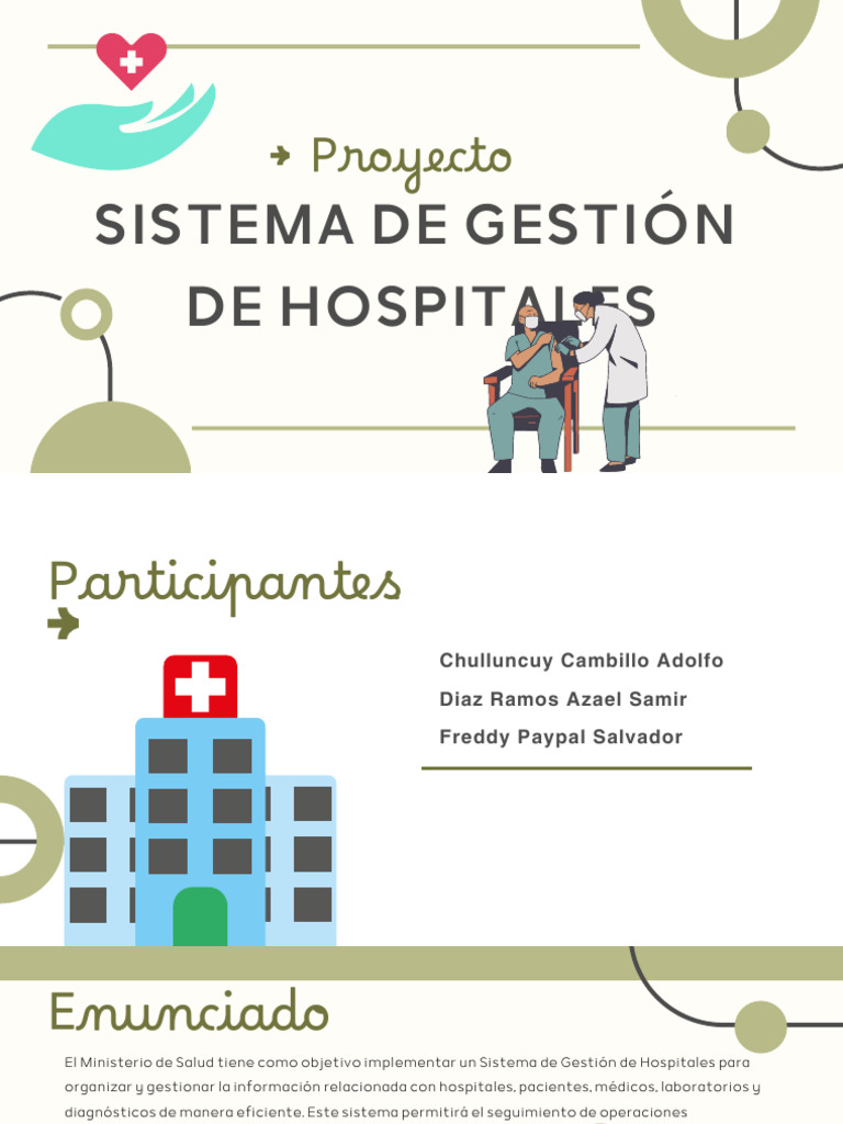 Sesion2 - SISTEMA DE GESTION DE HOSPITALES | PDF