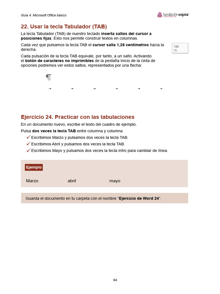 Actividad Basica 8 Tabulador | PDF | Texto | Informática