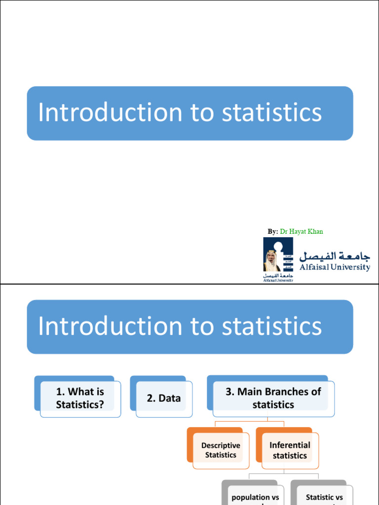 1.1 Introduction-What Is Statistics | PDF