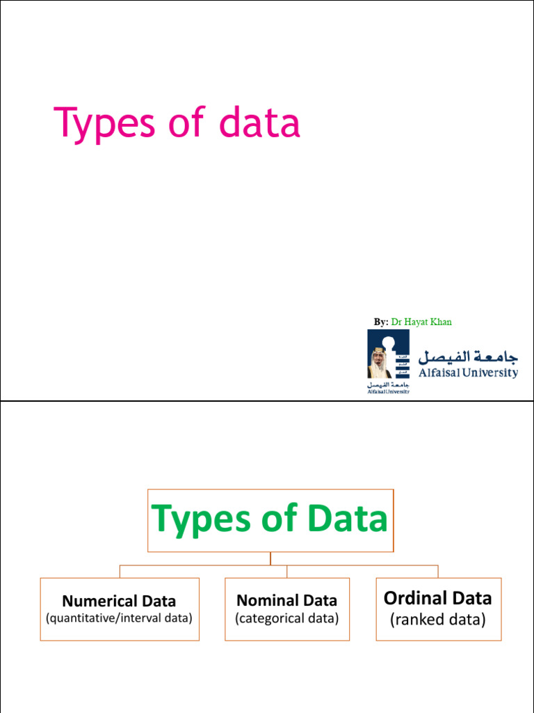 1.2 Types of Data | PDF