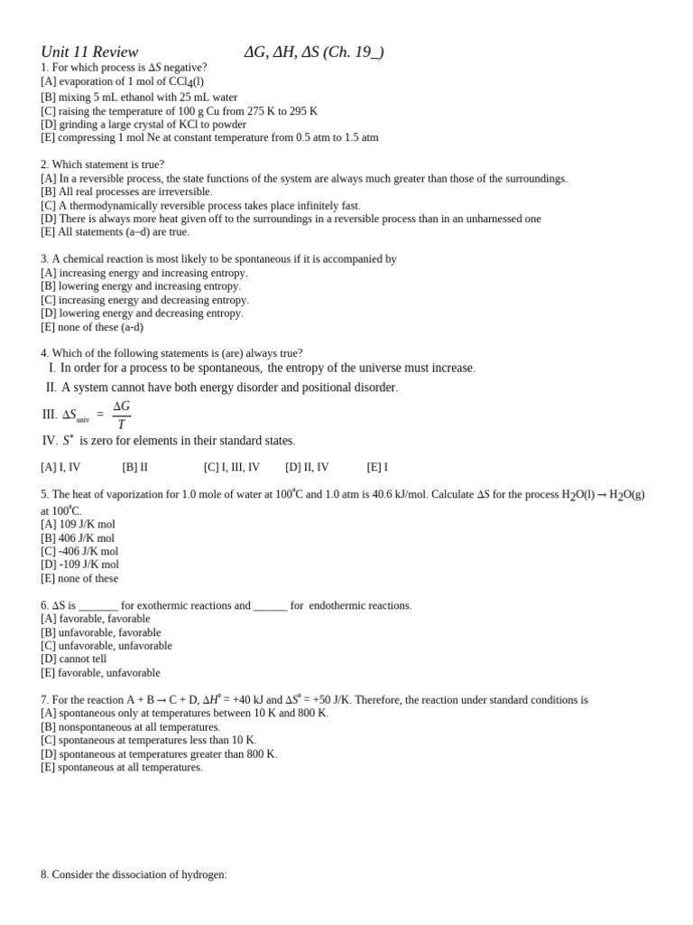 Chapter 16 Study Guide | PDF