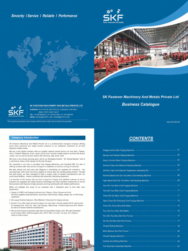 SKF Catalogue | PDF