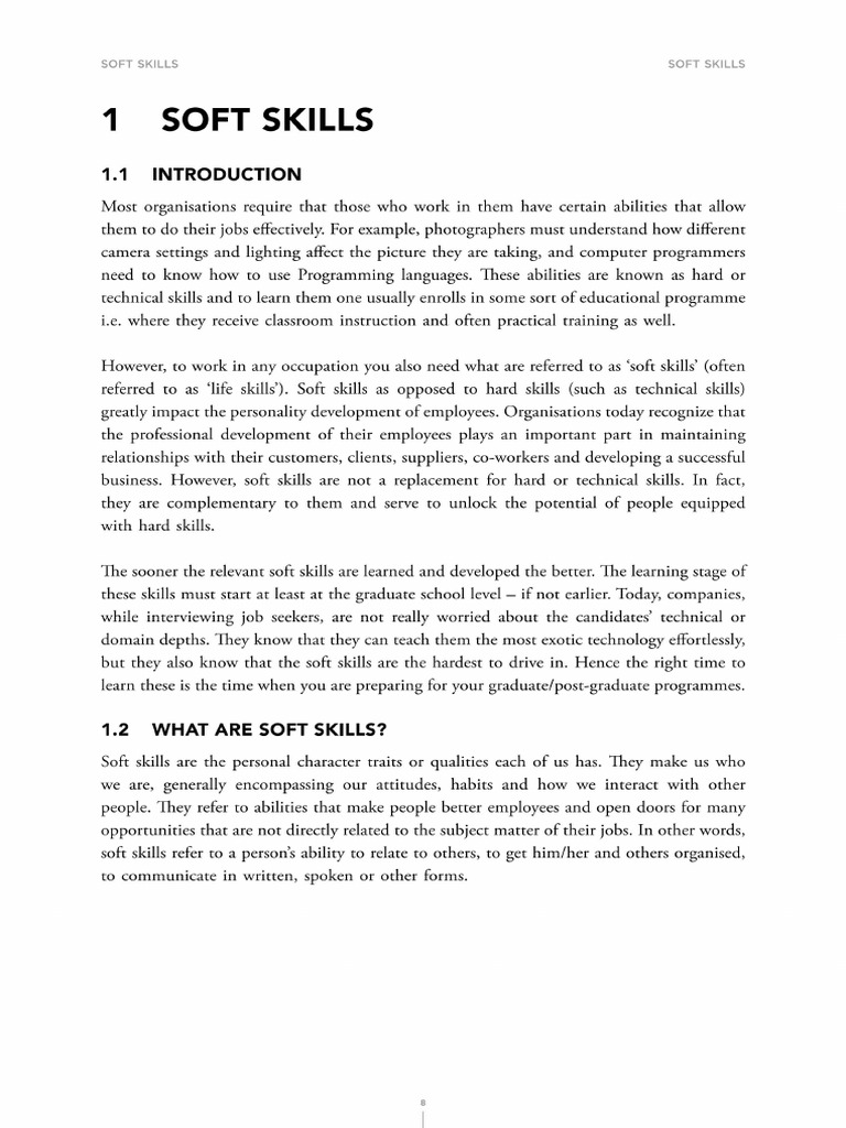 Soft Skills Into Reading | PDF