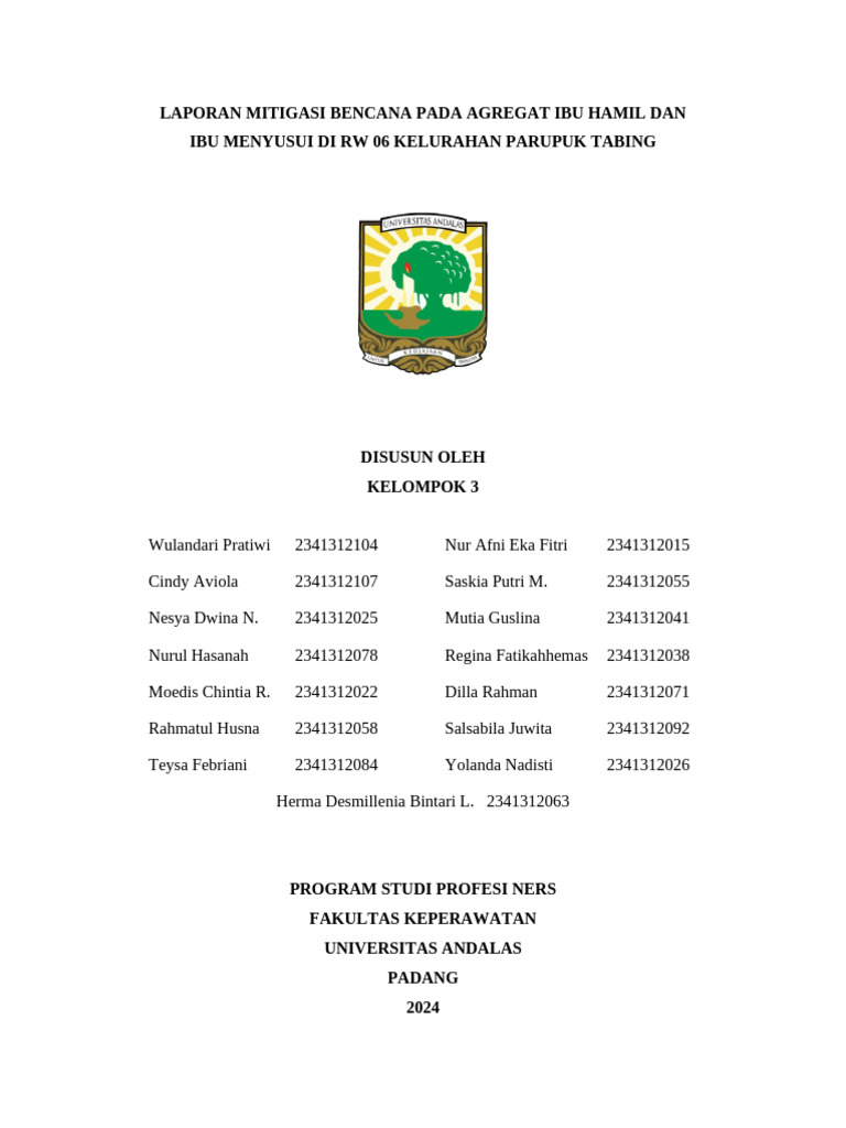 Laporan Observer - Kelompok 3 - Bumil BLM Fix | PDF