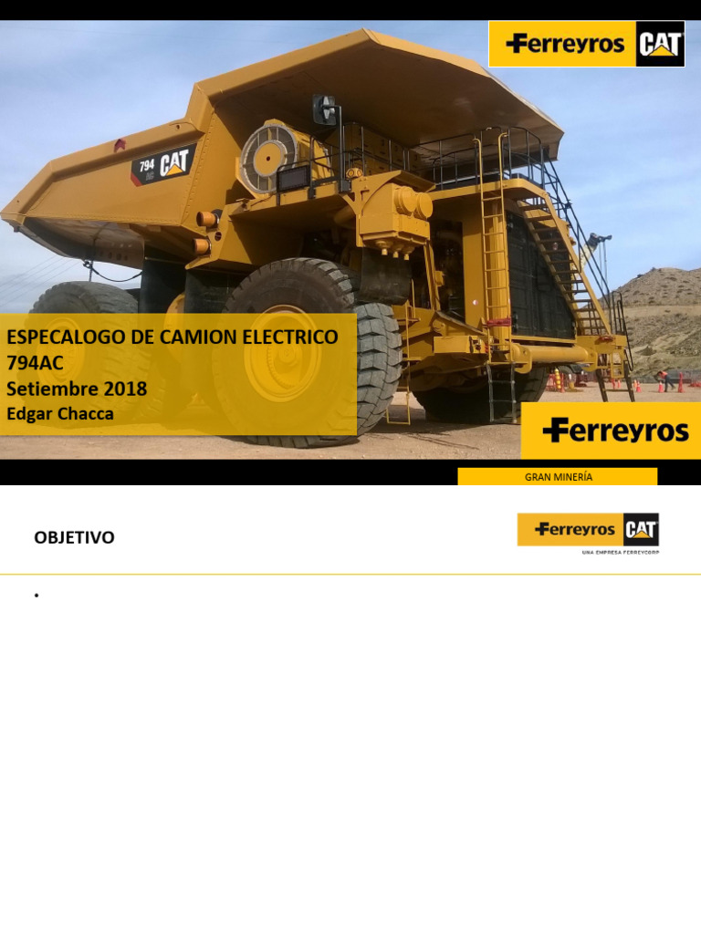 2 - Especalogo de Camion 794AC | PDF