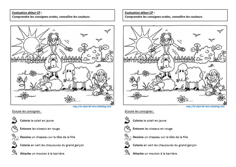 Exo Comprendre Les Consignes 2 | PDF