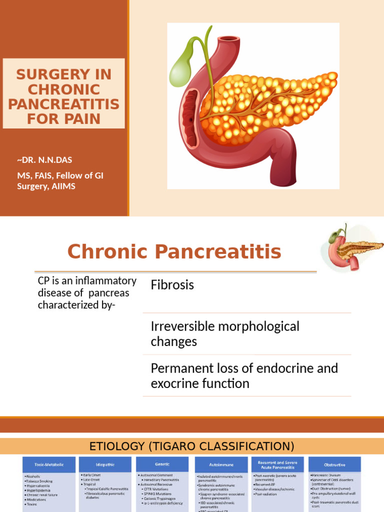 Surgery in Chronic Pancreatitis Pain | PDF