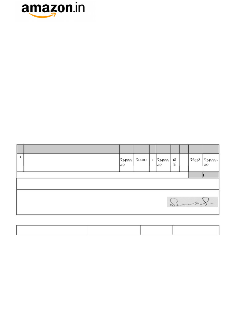 Flipkart bill | PDF