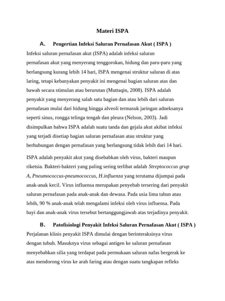 Materi ISPA | PDF