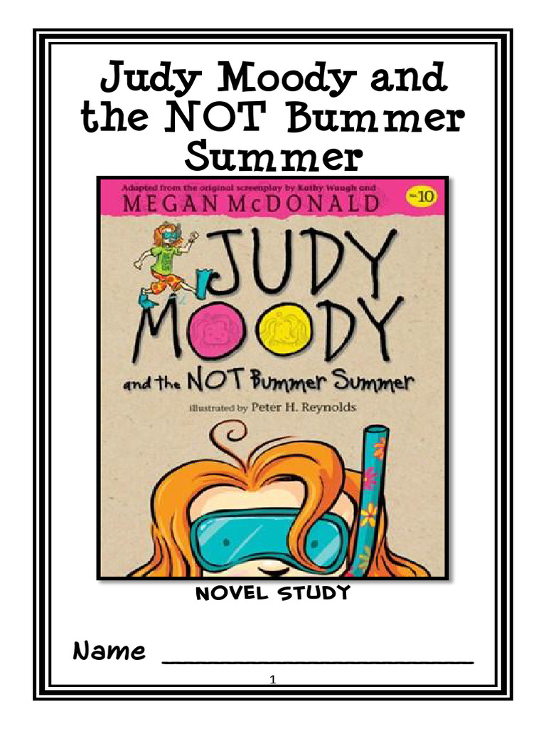 Judy Moody and The NOT Bummer Summer (PDFDrive) | PDF