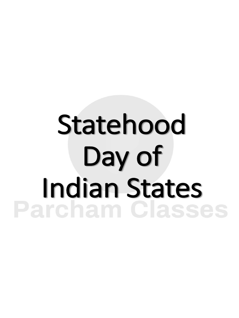 052) Statehood Day of Indiana states | PDF