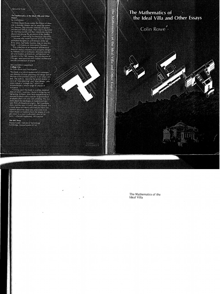 Rowe Mathematics of Ideal Villa | PDF