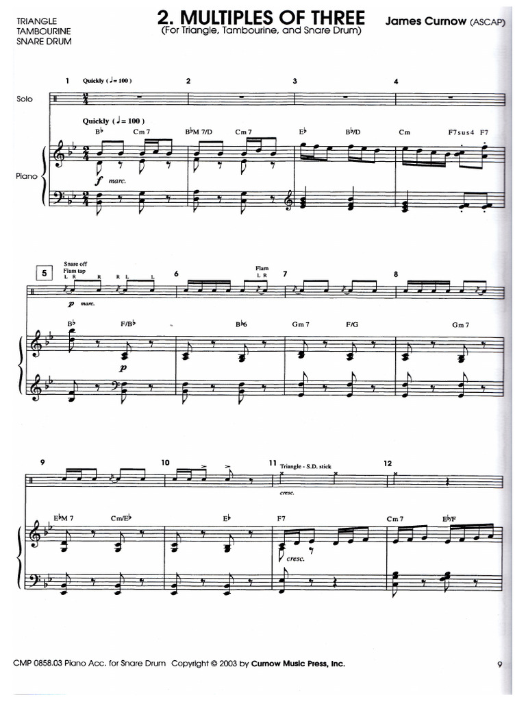 Multiples of Three | PDF