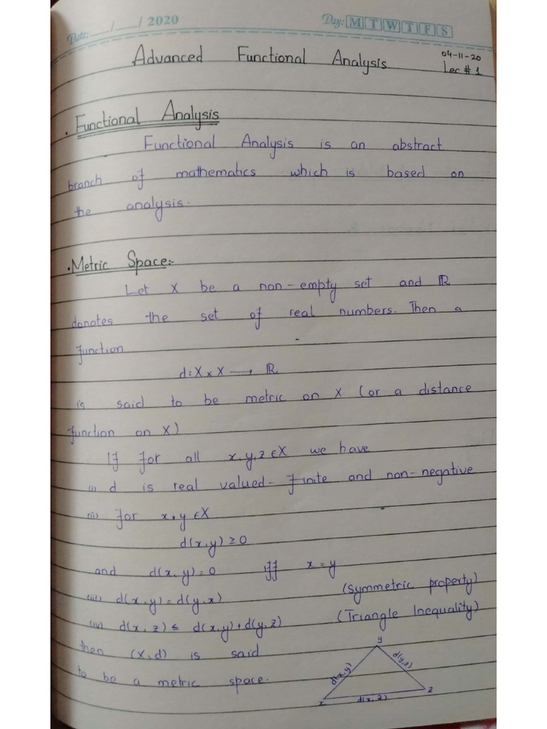 Advanced Functional analysis | PDF