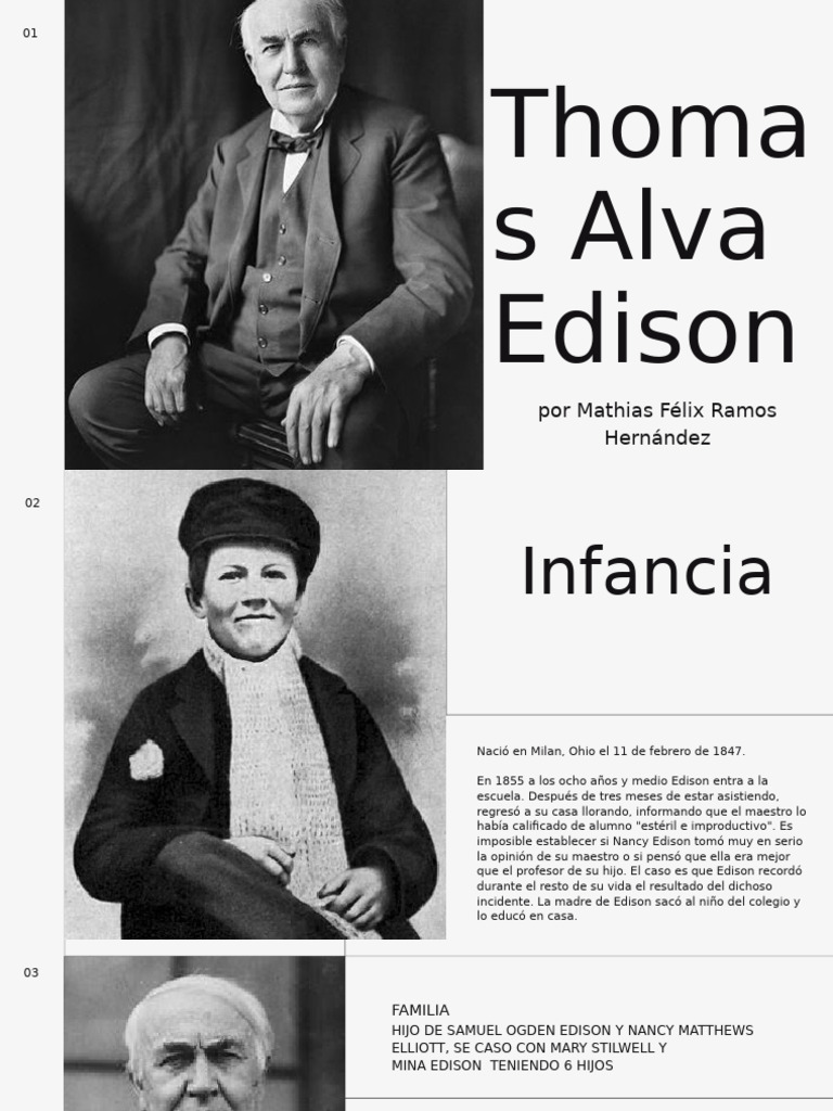 Thomas Alva Edison | PDF