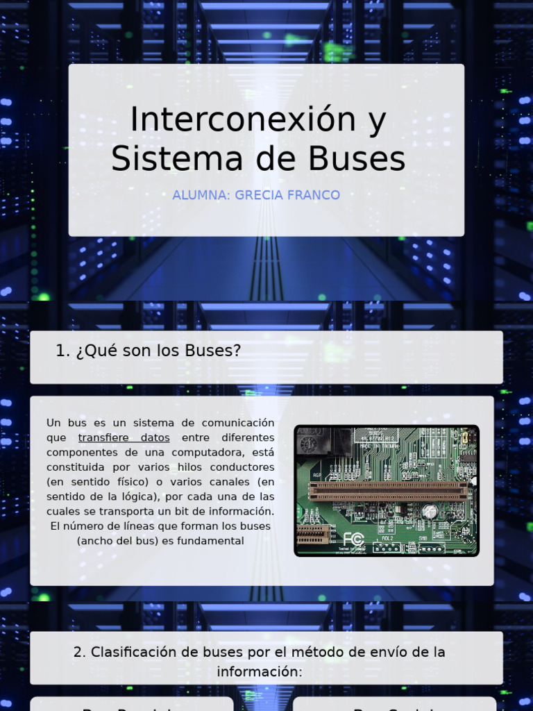 Interconexión y Sistema de Buses | PDF