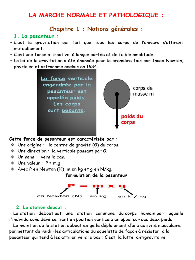 La marche normale | PDF