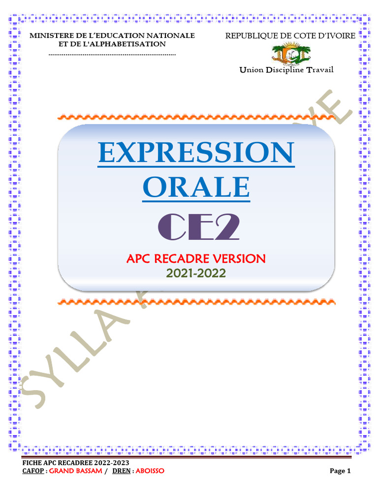 Exp. Orale Ce2 | PDF