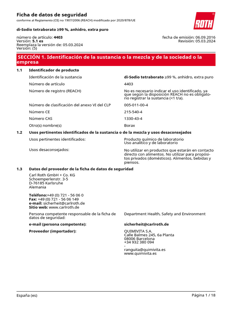 SDB 4403 Es Es | PDF