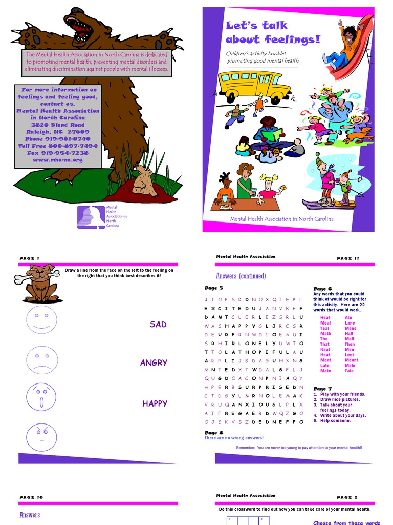 Kids Activity Book | Download Free PDF | Word Search