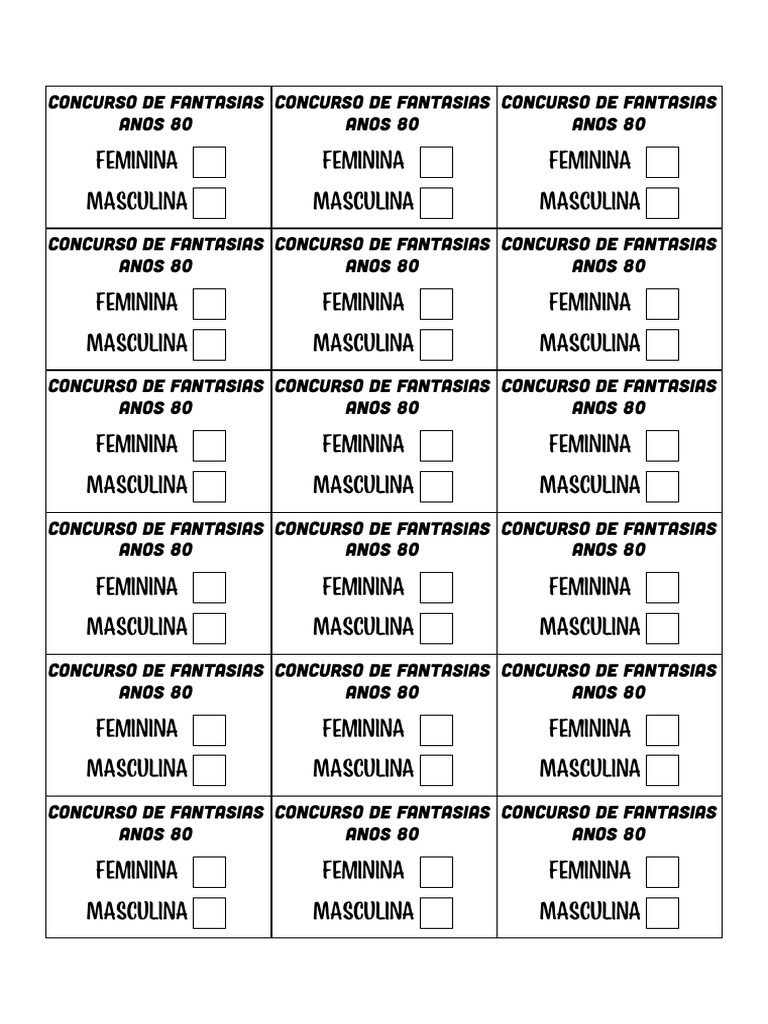Ballots 3 Cópias | PDF