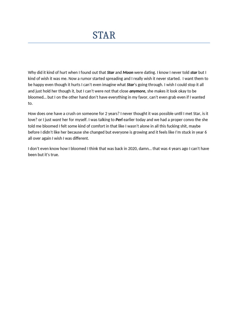 Star | PDF