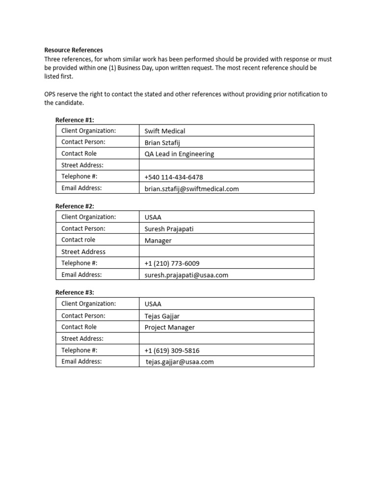 Flextrack - Resource References | PDF
