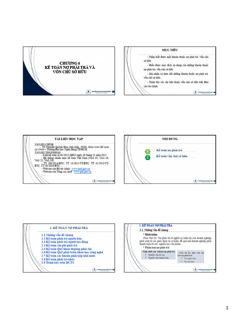 Kttc. Chương 6 | PDF