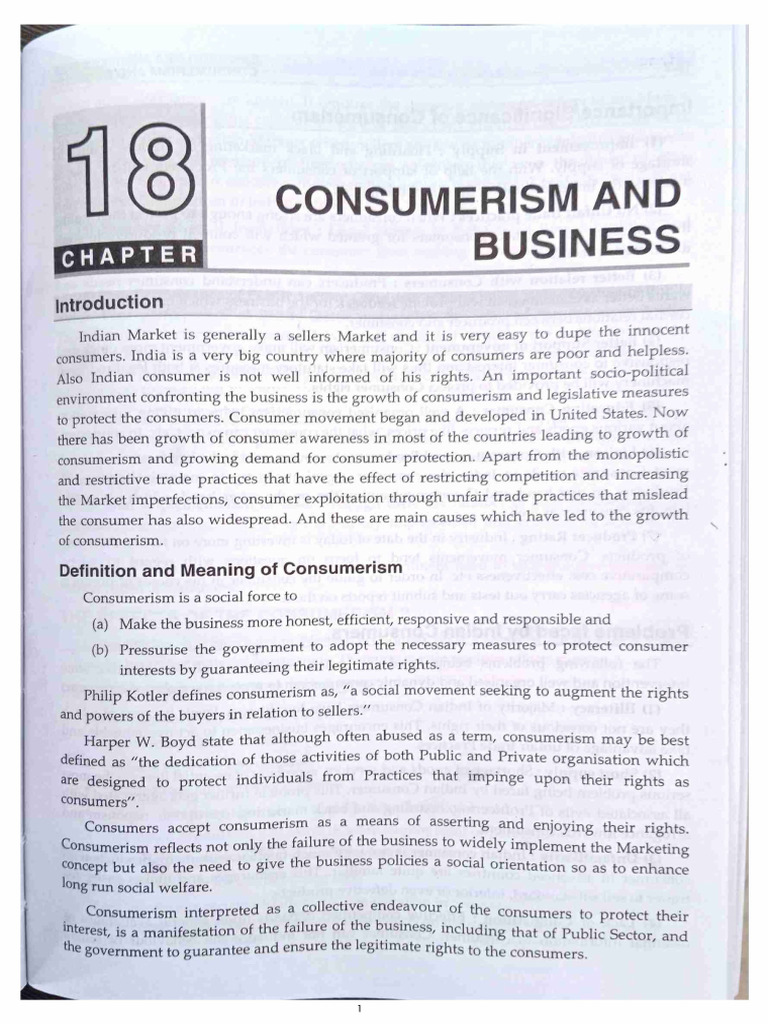 Consumer Act | PDF