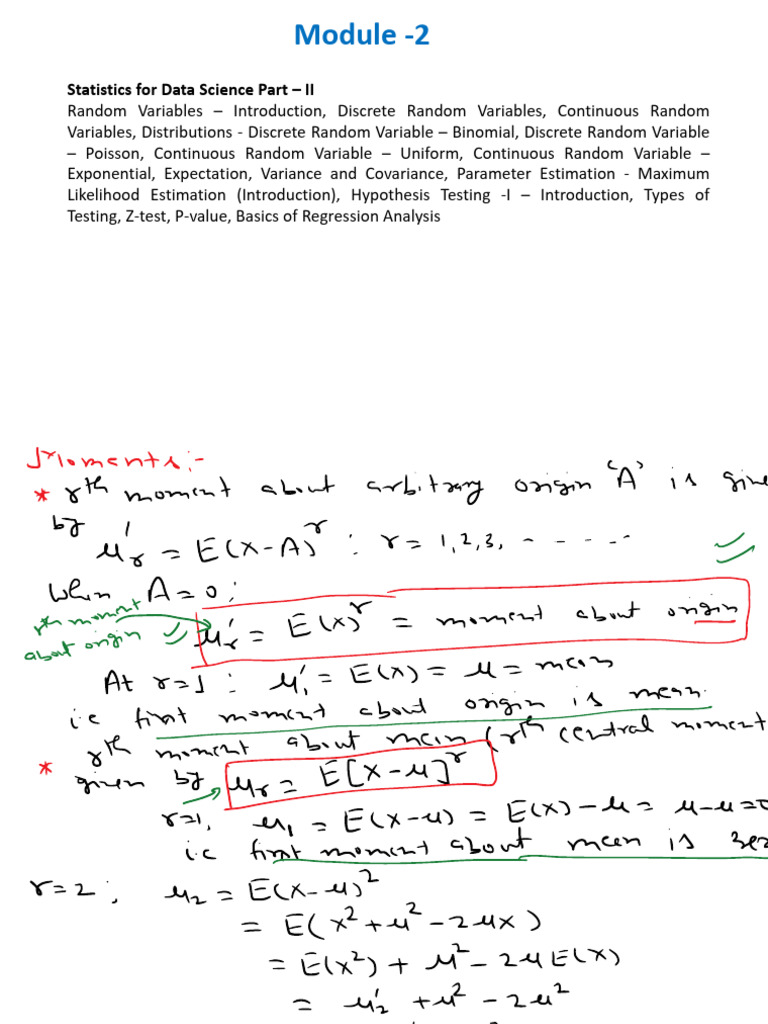 Module2 - Dr. Anuj Chauhan - Part2 | PDF