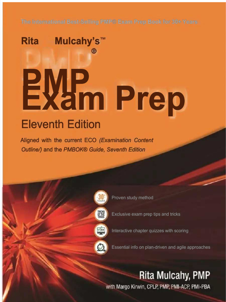 PMP Exam Prep 2023 11th Edition Rita Mulcahy PMP With Margo Kirwin | PDF