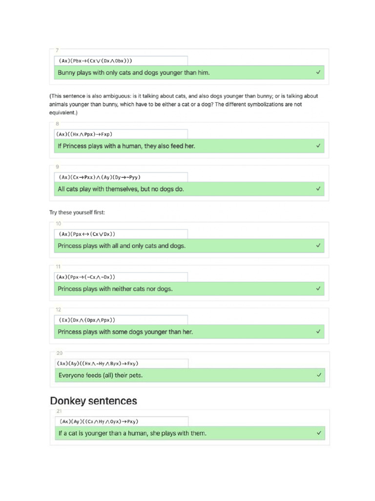 CARNAP TRANSLATIONS - Final Hand Out Extension | PDF
