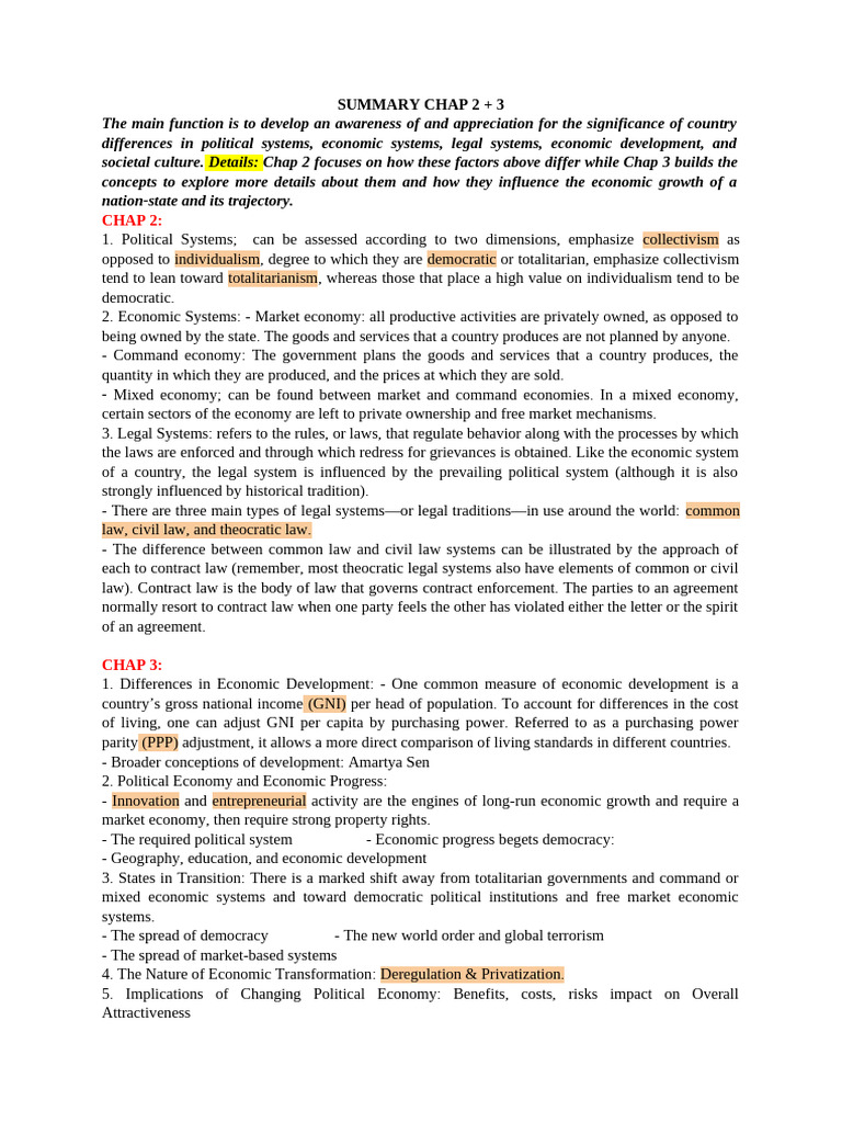 Nguyen Thi Lan Anh - K224020300 - (Summary Chap 2 + 3) | PDF