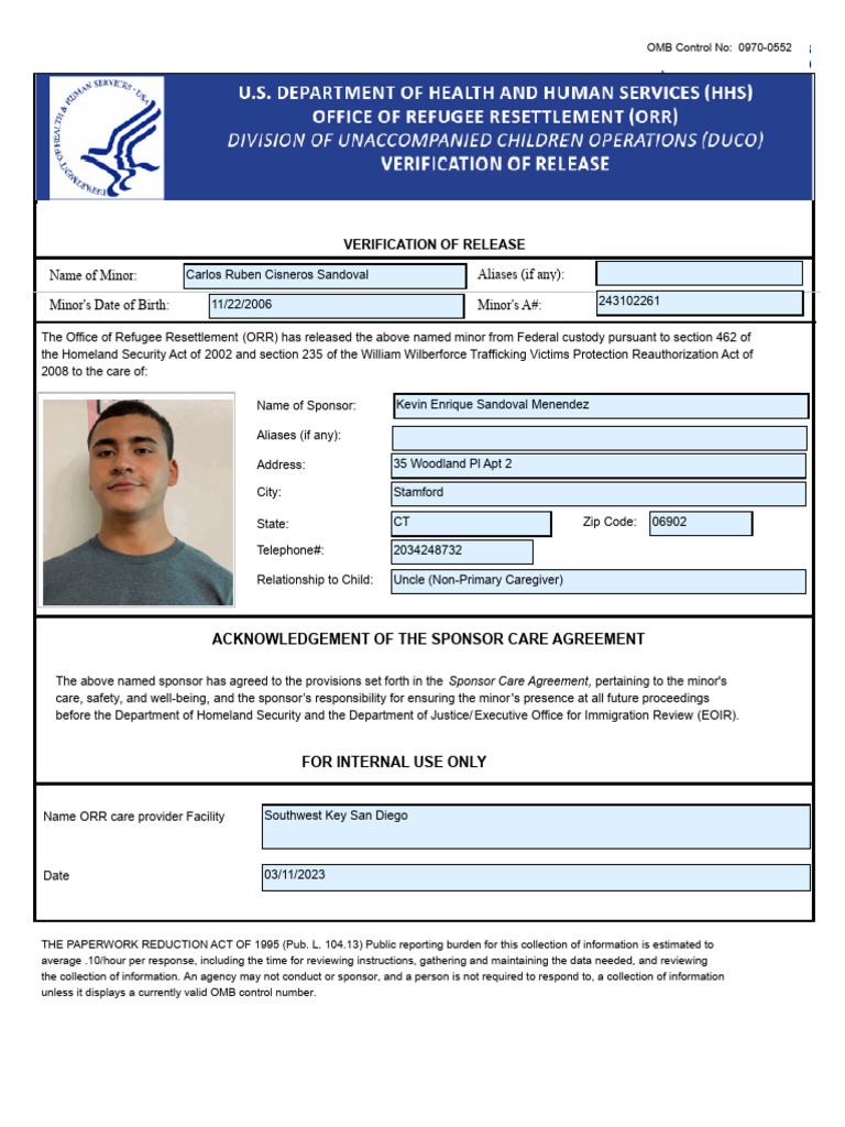 CRCS Release Verification | PDF