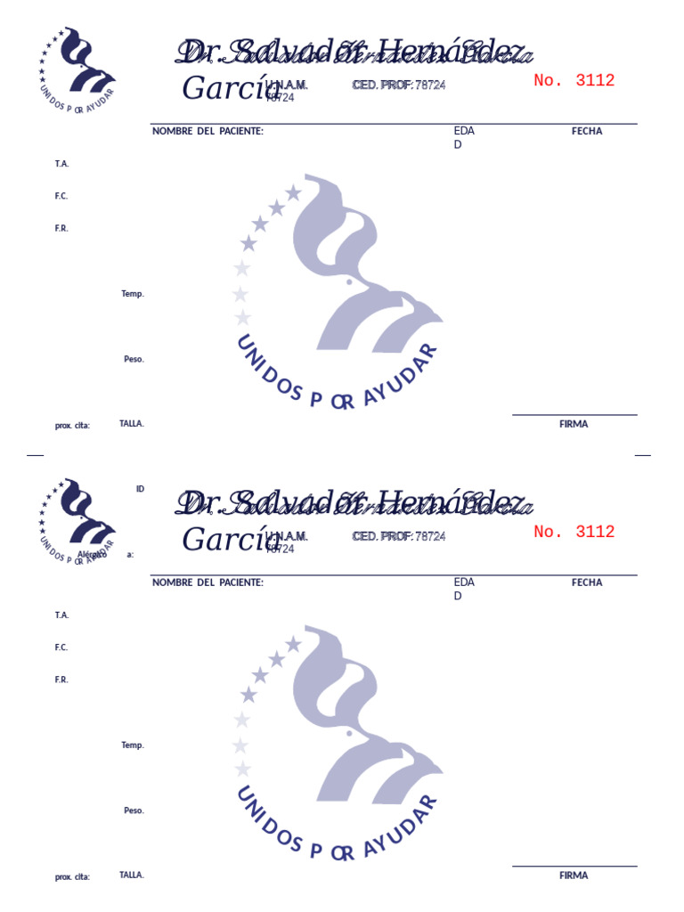 Receta Farmacia Similares | PDF