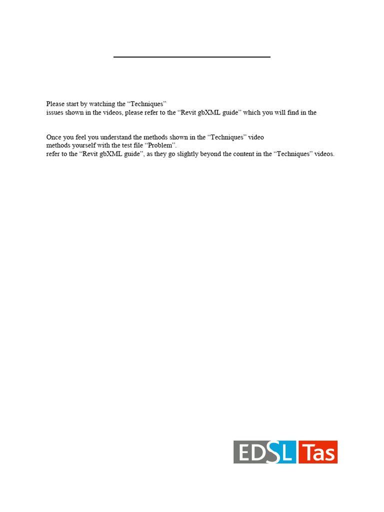 Revit GBXML Training Files | PDF