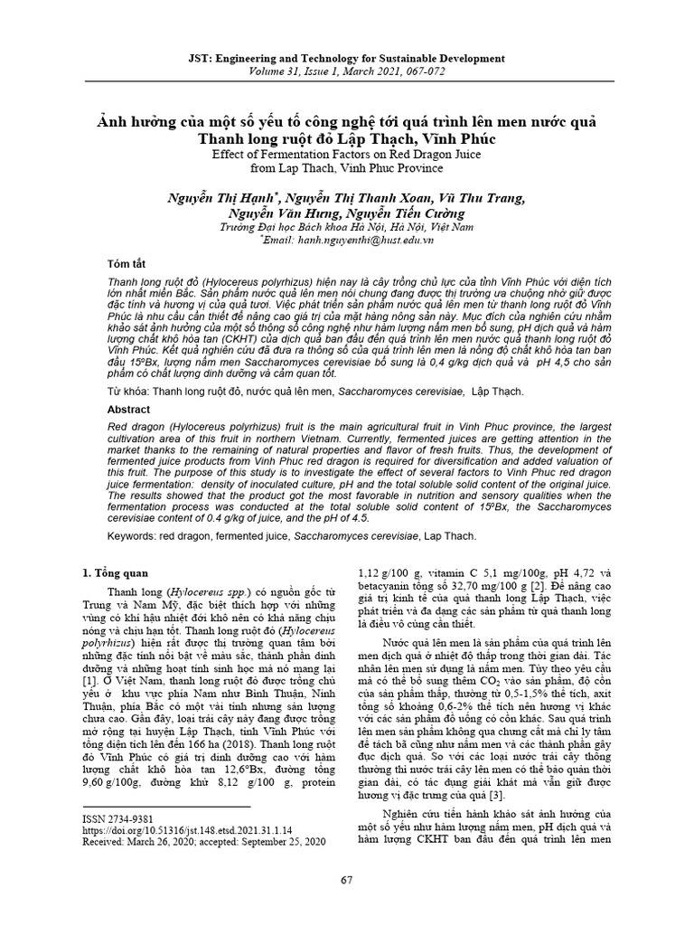 Lên Men | PDF