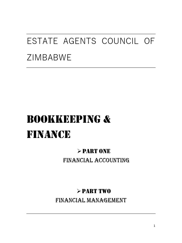 EAC Accounting and Finance Module | PDF