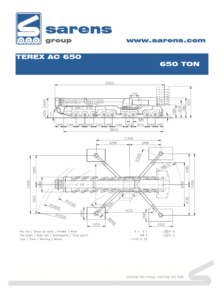 Demag AC650 Volledigebrochure | PDF