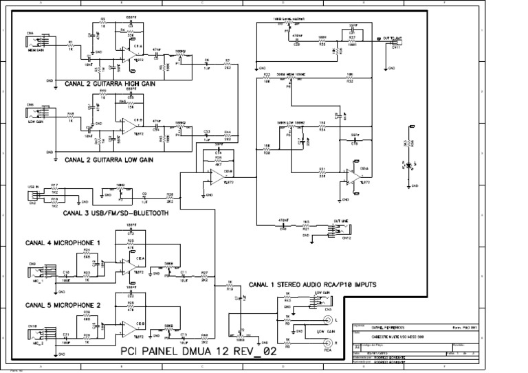 Cabecote Multe Uso HDSD 500 Folha 1 Rev - 02 | PDF