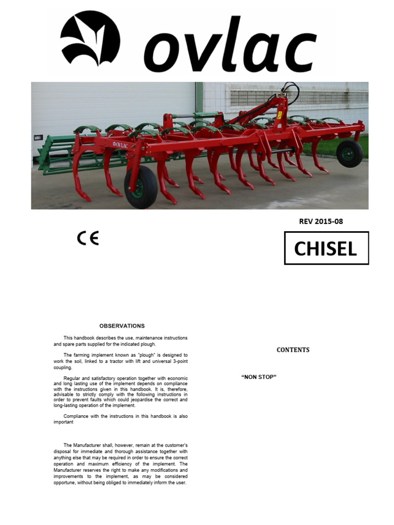 Manual Chisel Ovlac | PDF