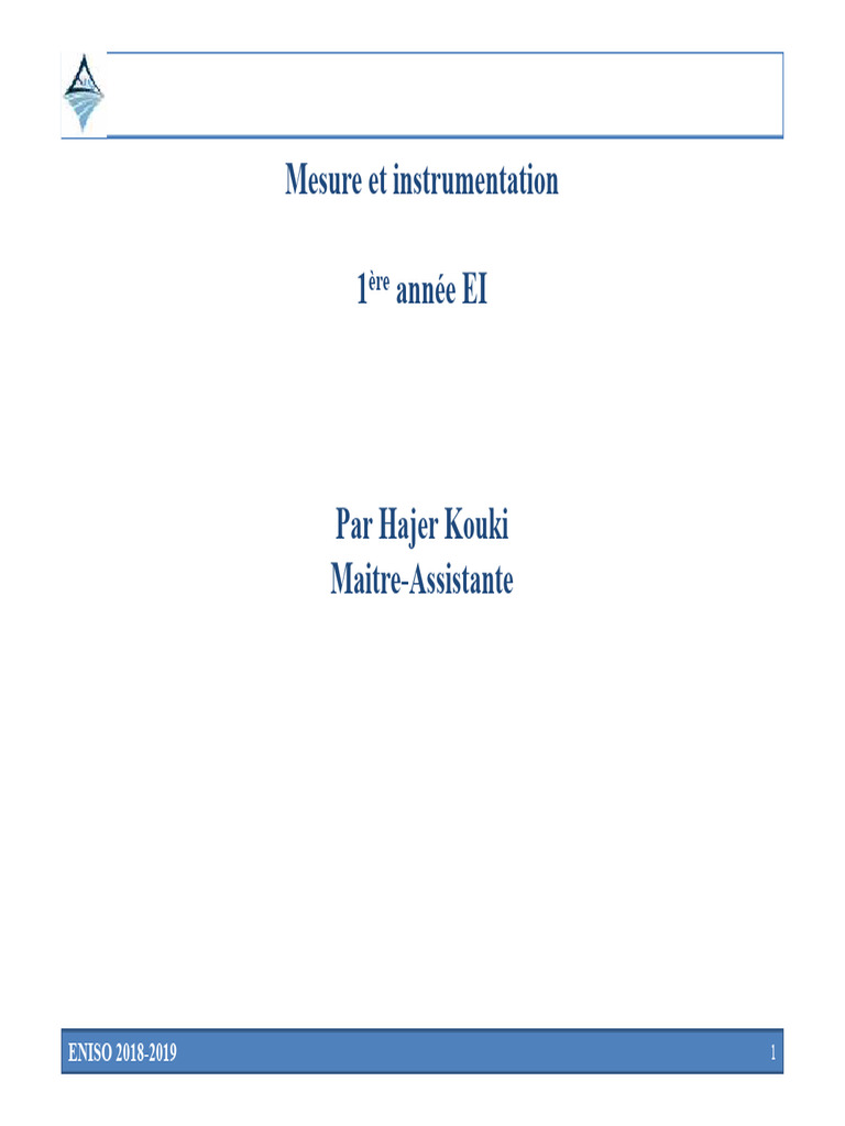 Chapitre4 1EI 2023 | PDF